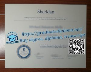 Purchase Sheridan College diploma, buy bachelor degree online